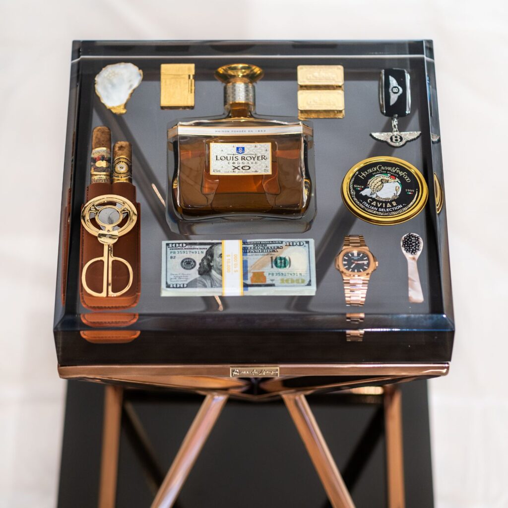 Gentlemen Diamond Table - Wanted Art Gallery